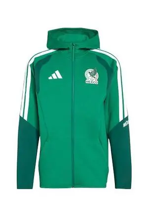 Adidas Mexico 2026 Tiro Pro Hoodie - Bold Green