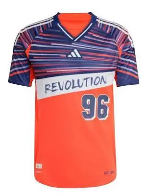 Adidas New England Revolution 2025 Authentic Jersey - Bright Red Mls/ner/ne2