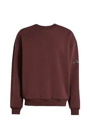 Adidas Soft Lux Sweatshirt Shadow Brown
