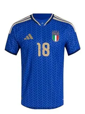 Adidas Italy 2026 Home Authentic Jersey - Bold Blue