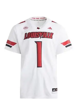 Adidas Cardinals Premier Away Jersey - Louisville White
