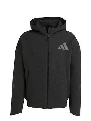 Adidas Z.n.e. Premium Fullzip Hoodie - Black Melange