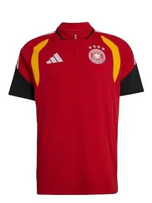 Adidas Germany 2026 Tiro Polo Shirt - Team Power Red