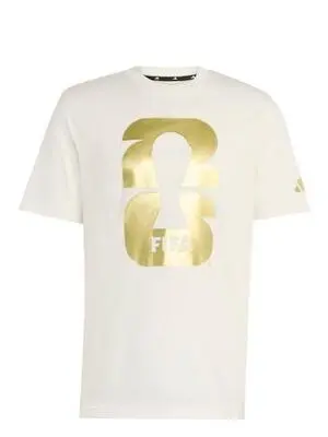 Adidas Fifa World Cup 202026 Official Emblem T-shirt - Core White