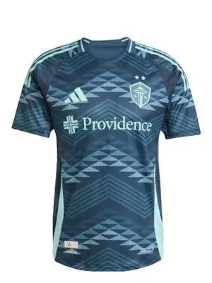 Adidas Seattle Sounders FC 25/26 Away Authentic Jersey Aurora Ink