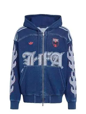 Adidas Originals Fifa World Cup 26 Japan Hoodie - Indigo Denim