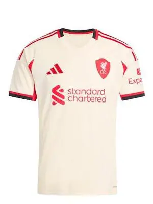 Adidas Liverpool Fc 2025/2026 Away Jersey - Wonder White