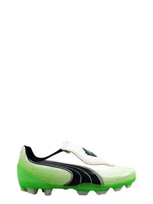 PUMA V4 11 Fg - Vapor Grey/green/midnight Navy Blue