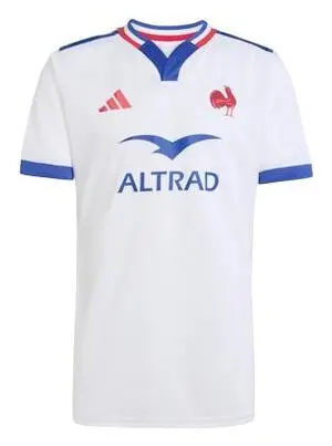 Adidas France Rugby Shirt Alternate Replica Jersey - White