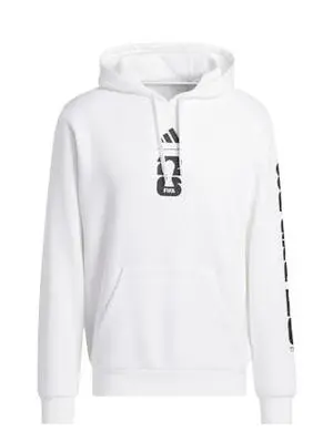 Adidas Fifa World Cup 2026 Match Ball Graphic Hoodie - White