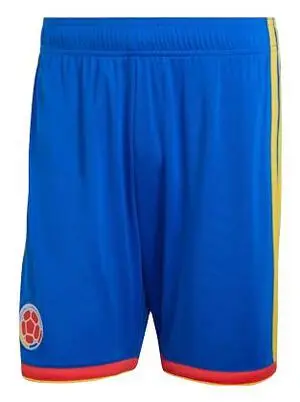 Adidas Colombia 2026 Home Shorts - Glow Blue