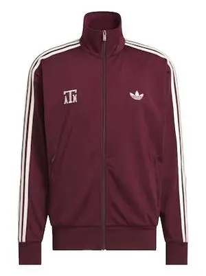 Adidas Firebird Track Jacket - Texas A&m Team Maroon Cream White