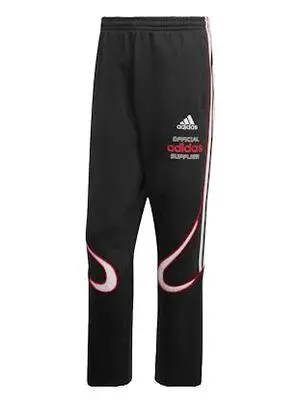 Adidas Teamgeist Graphic Fleece Pant - Black White