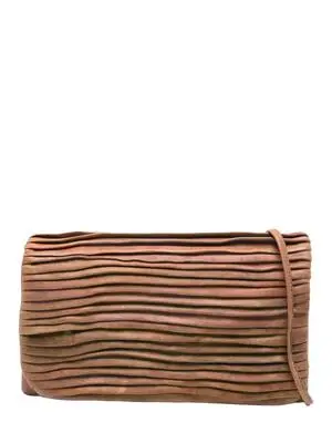SOMMET Soffietta Clutch Bag - Brown