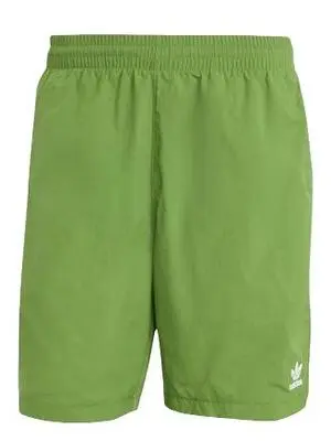 Adidas Trefoil Essentials Woven Shorts - Tech Olive