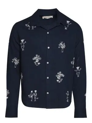 BAZISZT Riot Shirt - Navy
