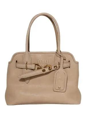 Miu Miu Aventure Corda Bag Beige
