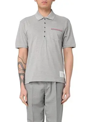 Thom Browne Polo Shirt - Grey
