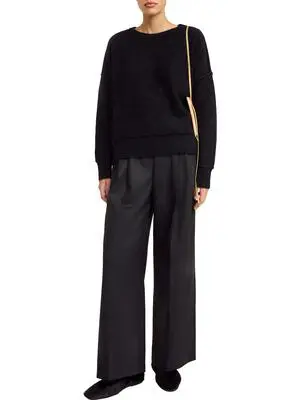 BY MALENE BIRGER Biagiorms Wool-blend Sweater - Black