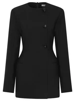 RACHEL GILBERT Rachel Gilbert Finley Wool-Blend Mini Dress