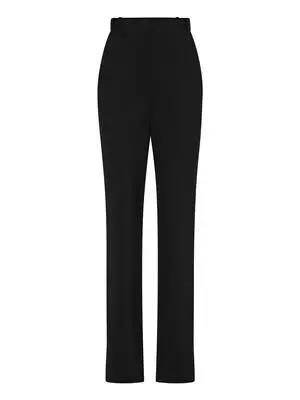 Rachel Gilbert Finley Wool-Blend Pants Black