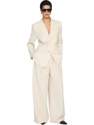 ANINE BING Tiphaine Blazer - Ecru