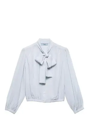 Prada Crepe De Chine Shirt - Astro