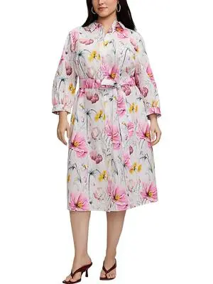 FOXCROFT Esther Floral Print Dress