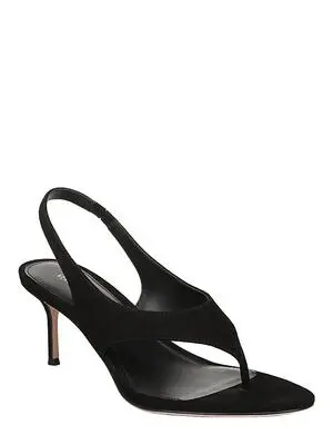 Veronica Beard Talon Slingback Sandals - Black