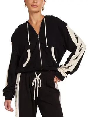 Lauren Moshi Shanley Bolt Affirmations Sweater - Black Bone