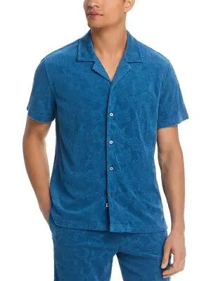Rails Maverick Palm Pattern Shirt - Royal Palm
