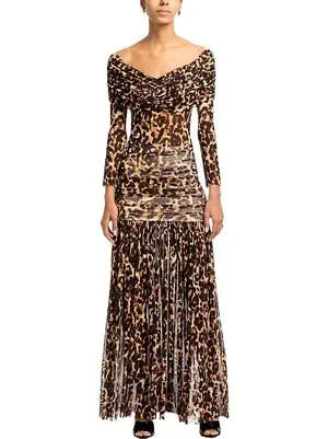 AFRM Emmeline Maxi Dress - Winter Animal