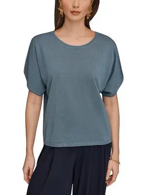 Donna Karan New York Crewneck Sweater - Washed Indigo
