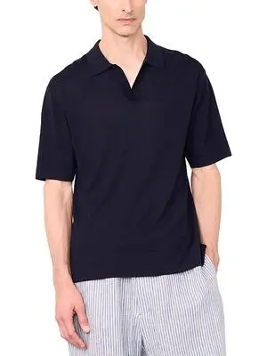 OFFICINE GÉNÉRALE Pele Texture Sweater Polo