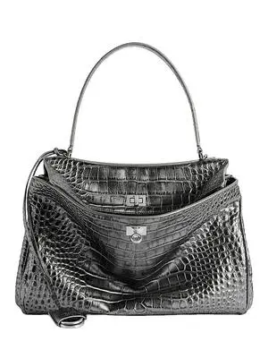 Balenciaga Rodeo Handbag Medium - Gun Metal
