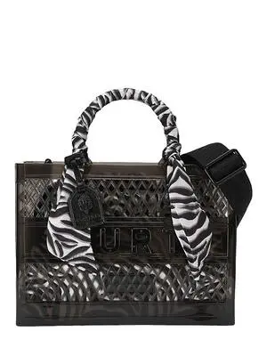 Kurt Geiger Kensington Jelly Small Tote - Black