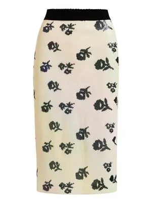 Essentiel Antwerp Jorinda Sequinned Skirt - Neutrals