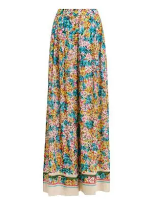 Essentiel Antwerp Floral-print Trousers - Blue