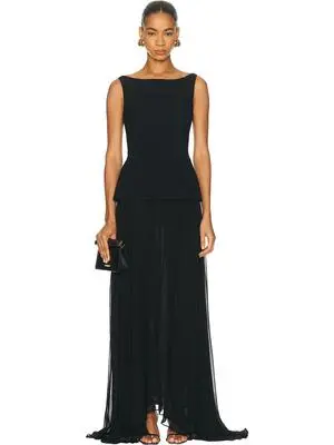 Tove Francis Dress - Black