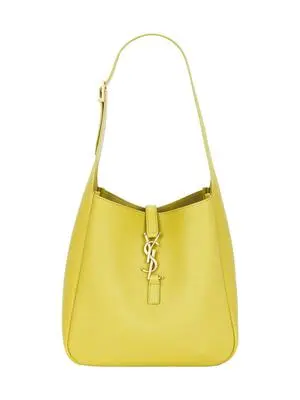 Saint Laurent Small Le 5 A 7 Supple Shoulder Bag - Wild Lime