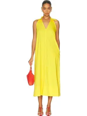 SIMONMILLER Nava Poplin Dress - Sungold