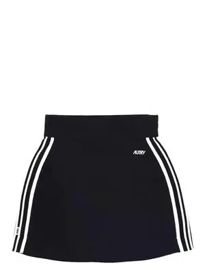 AUTRY Side-stripe Mini Skirt - Blue