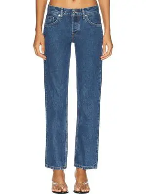EB DENIM Ariel Mid Rise Wedgie Jeans - Manhattan