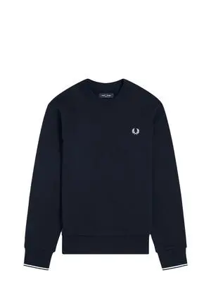 Fred Perry Sweatshirt With Logo - Blue