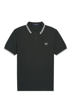 Fred Perry Polo With Logo Green