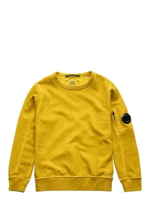 C.P. COMPANY Jersey With Logo - Yellow