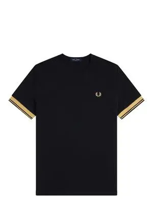 Fred Perry T-shirt With Logo - Black