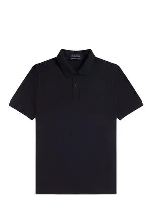 Fred Perry Polo With Logo - Blue