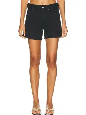 AGOLDE Long Parker Denim Shorts Phase