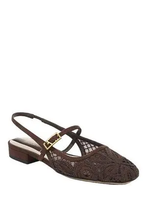 Franco Sarto Destin Slingback Flat - Umber Brown